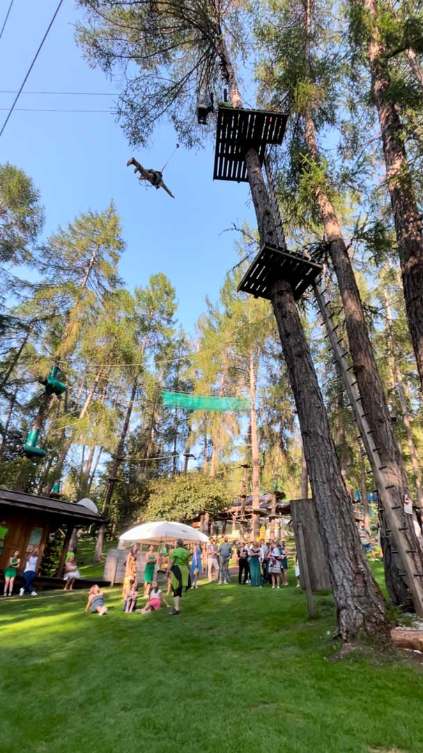 Percorsi nel Power fan - Flying Park - parco avventura - Malé