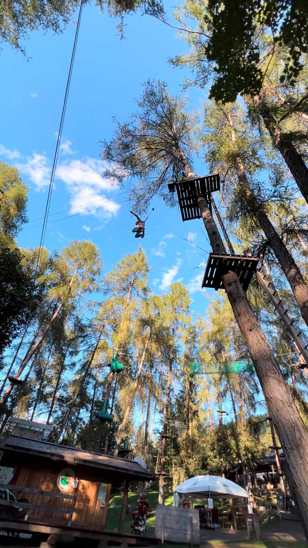 Percorsi nel Power fan - Flying Park - parco avventura - Malé