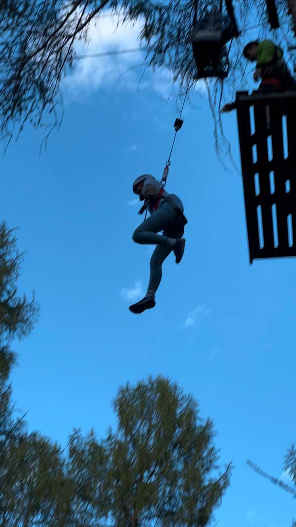 Percorsi nel Power fan - Flying Park - parco avventura - Malé