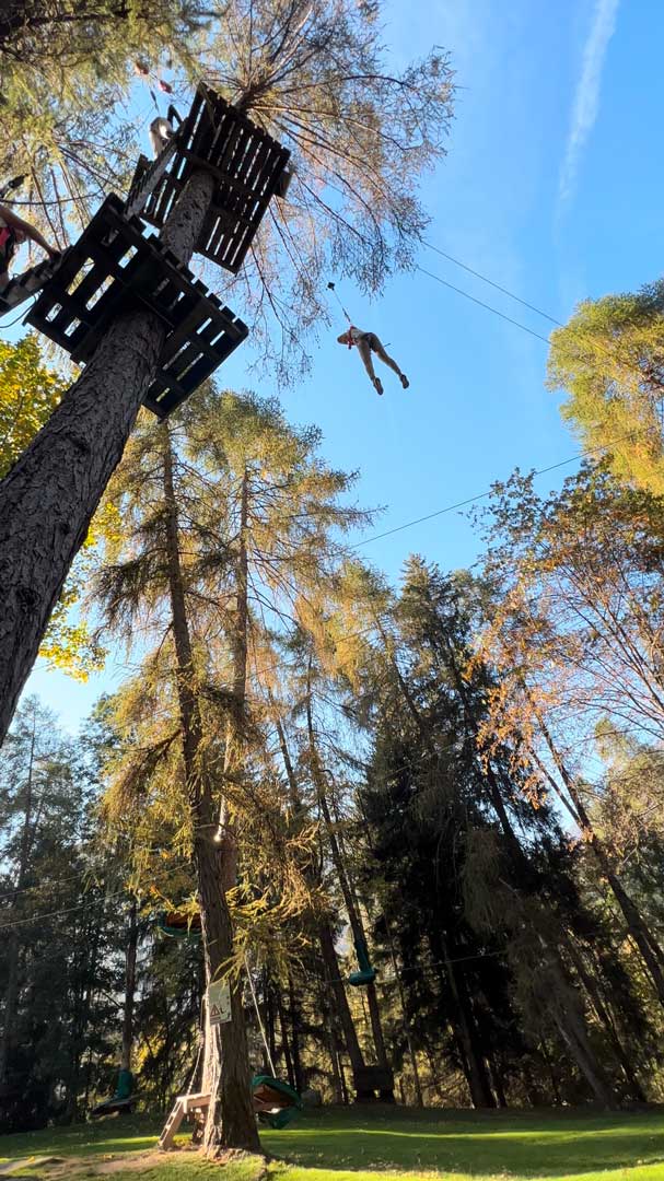 Percorsi nel Power fan - Flying Park - parco avventura - Malé