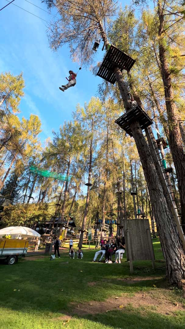 Percorsi nel Power fan - Flying Park - parco avventura - Malé